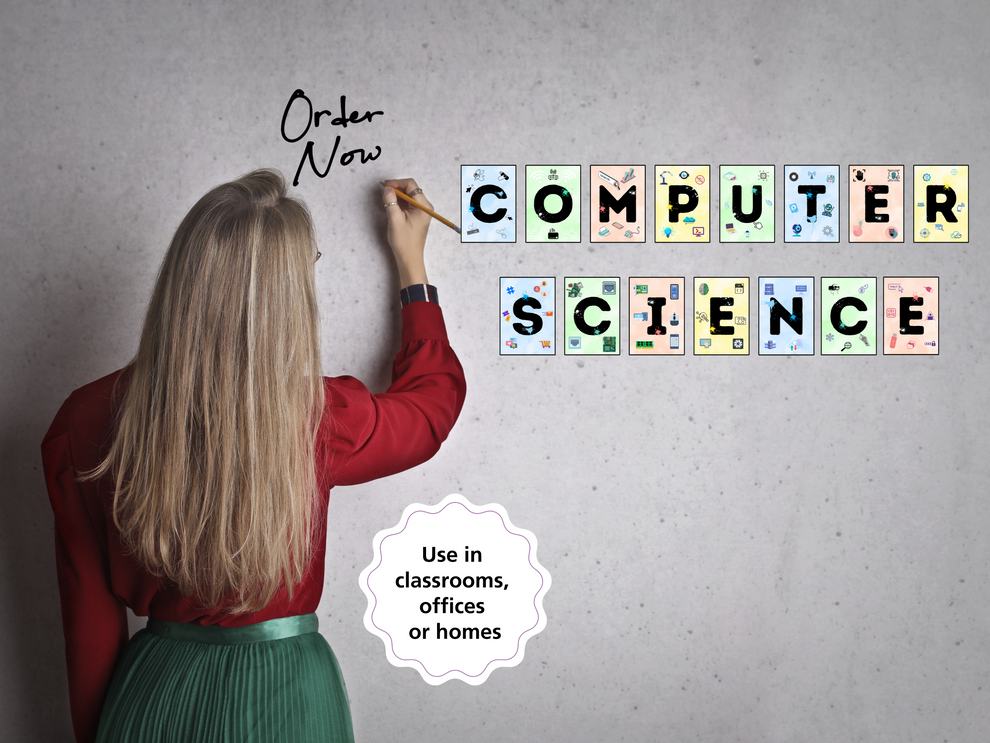 Computer Science Letter Posters | Classroom Display Set – Lavenderbyte